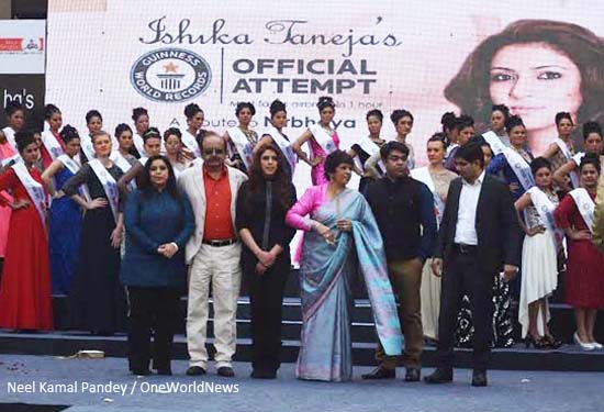Ishita Taneja sets Guinness World Record