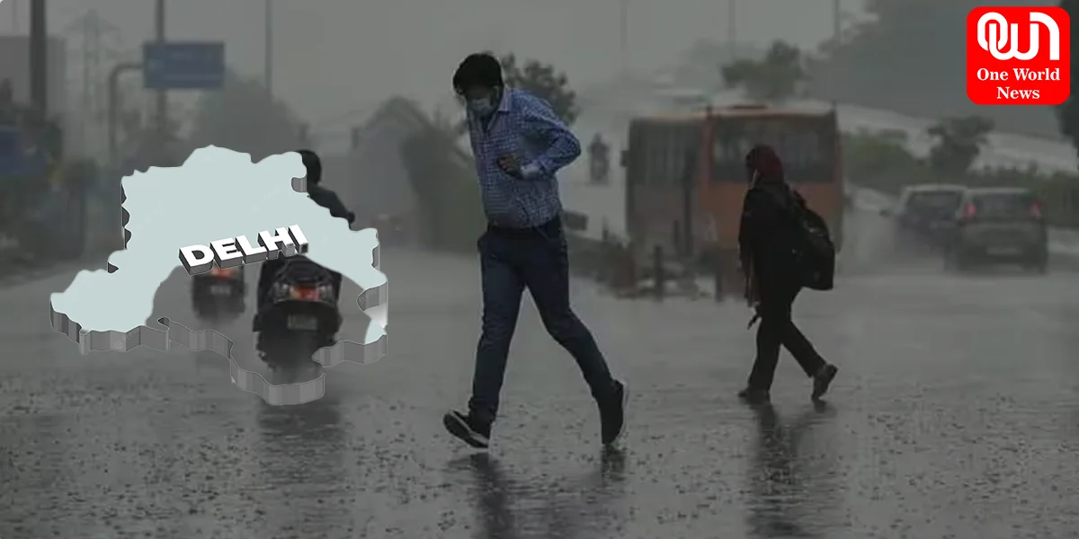 Delhi Temperature: Steady 25.3°C with Rain Forecast